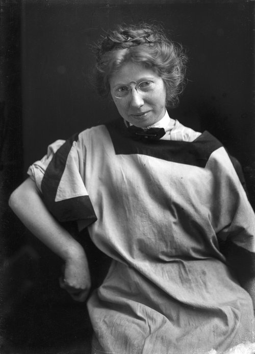 Self Portrait, Edward Curtis Studio, 1908 | Oscar en Fotos