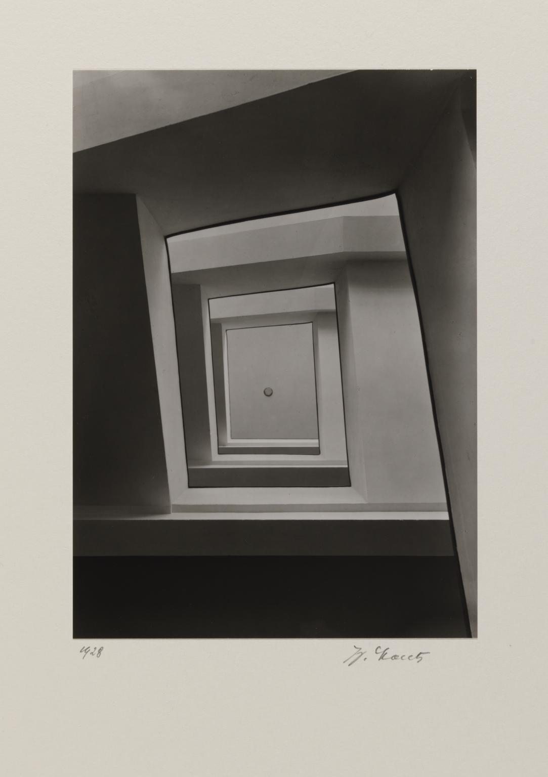 Staircase Ursuliner Lyzeum, Cologne 1928 1928, printed 1977 by Werner ...