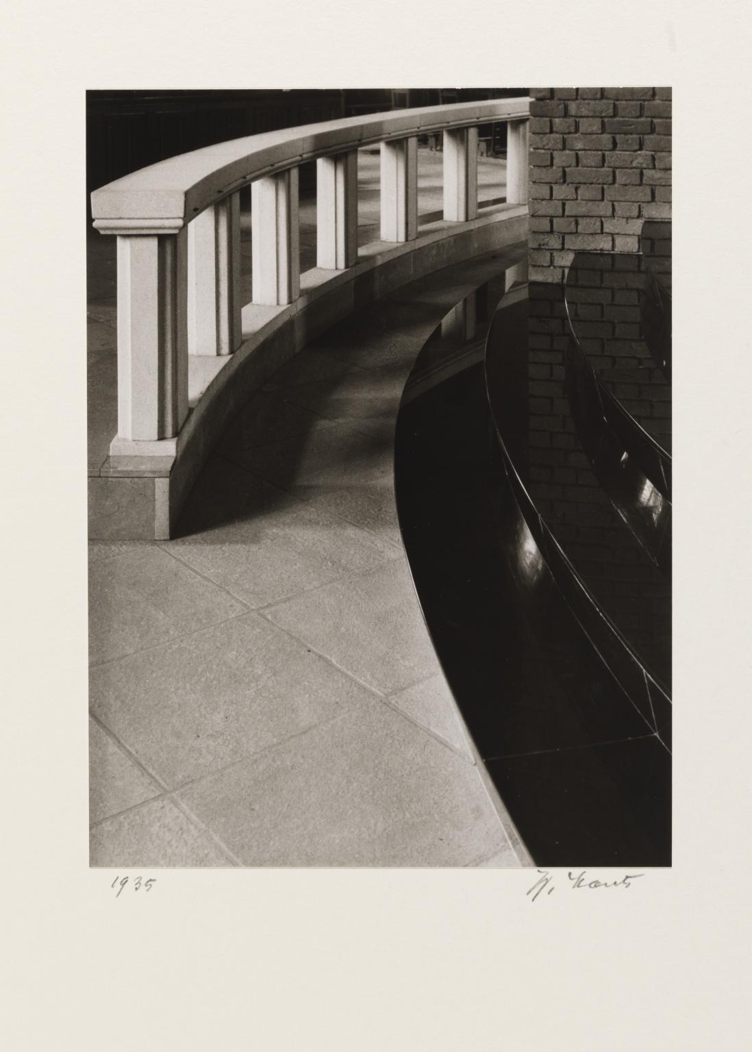 Communion bench, Kreneheide 1935 1935, printed 1977 by Werner Mantz ...